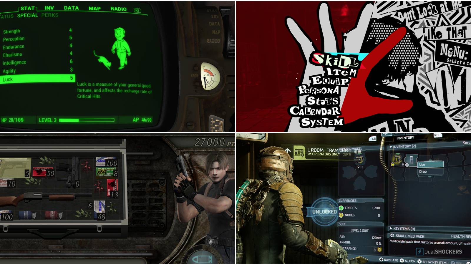 10 Most Incredible In-Game Menus