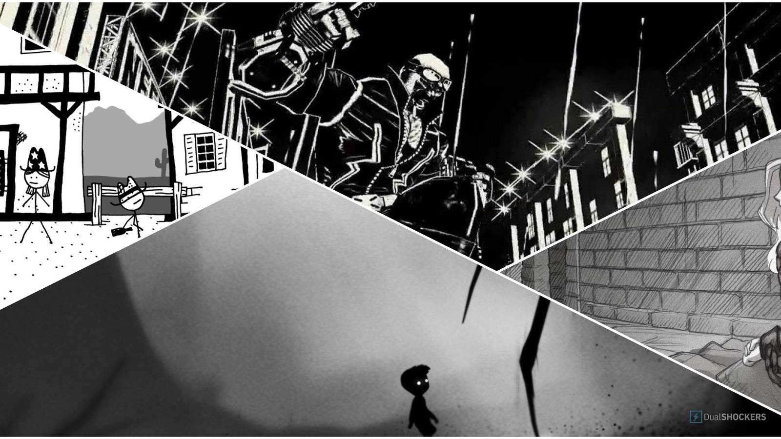 10 Best Monochrome Video Games