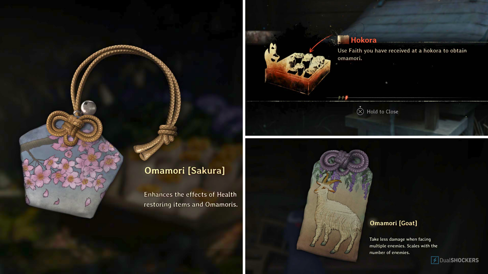 Best Omamori Charms in Silent Hill f